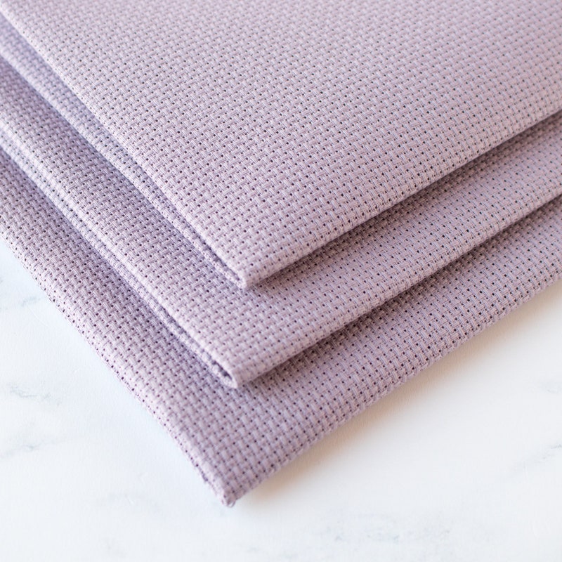 14 Purple Aida Cloth - Etsy