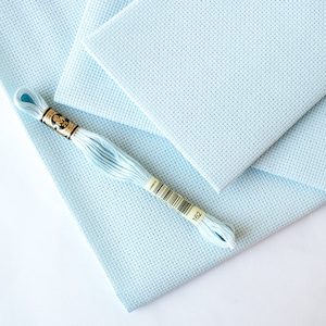 14 Count Touch of Blue Aida Fabric | Cross Stitch Fabric, Wichelt 14ct ...