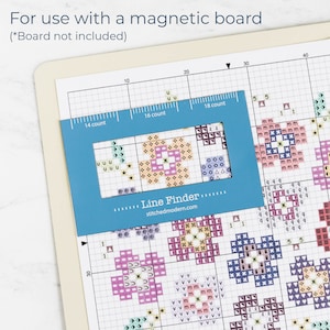 Cross Stitch Magnetic Line Finder | Chart Place Keeper | Pattern Marker ...