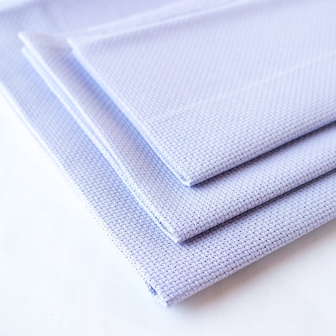 AIDA 14 Count Peaceful Purple Fabric | Cross Stitch Fabric, 14ct Soft ...