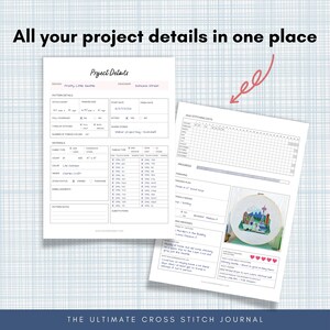 Ultimate Cross Stitch Planner - UNDATED Version | Printable Cross ...