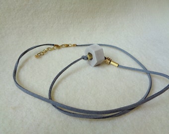 Concrete necklace | Etsy