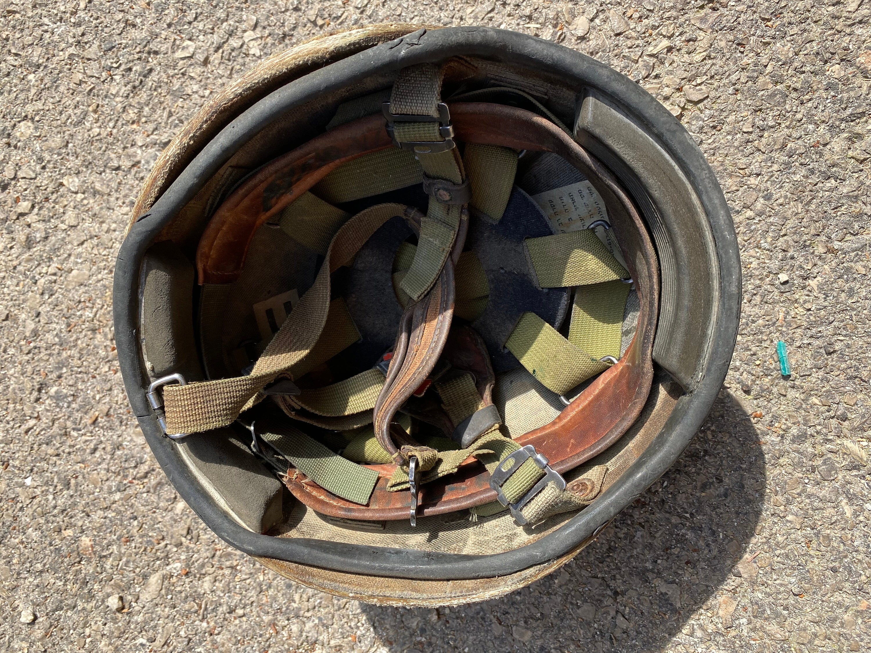 Old Vintage IDF Infantry Soldier Israel Army Helmet - Etsy