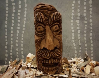 Hand carved trees | Etsy