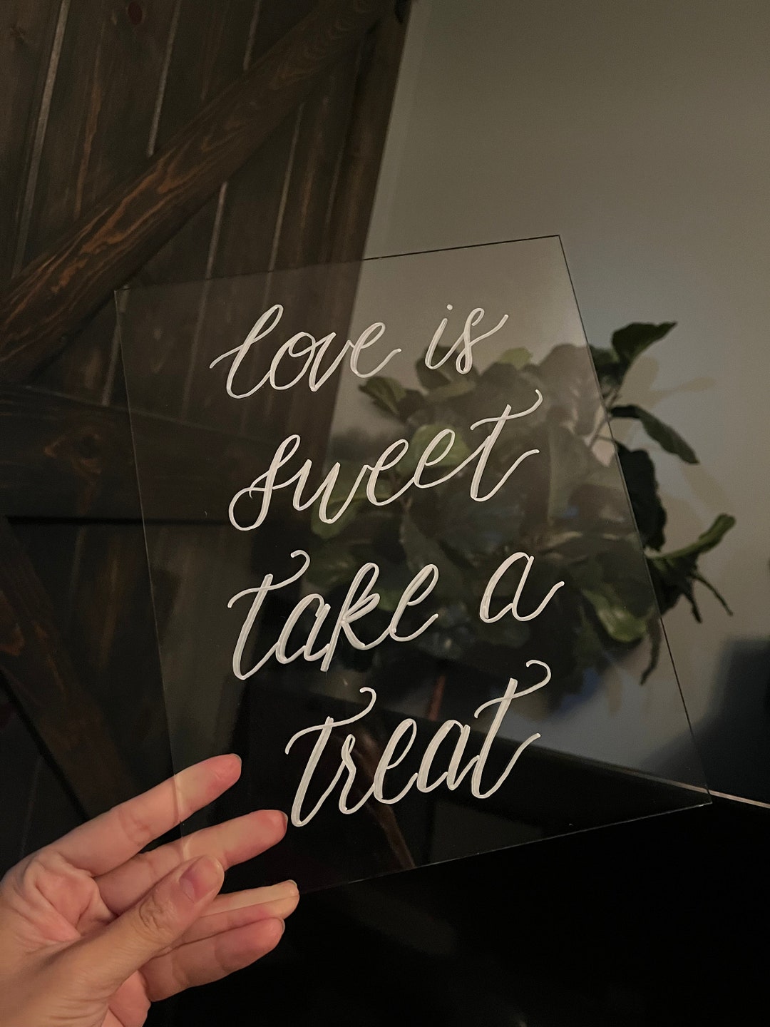 Custom Acrylic Sign - Etsy