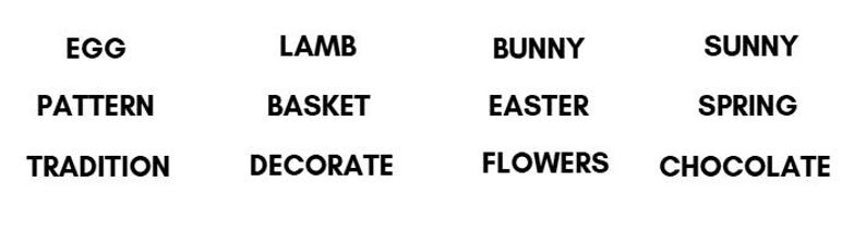 Easter Word Search - Etsy New Zealand