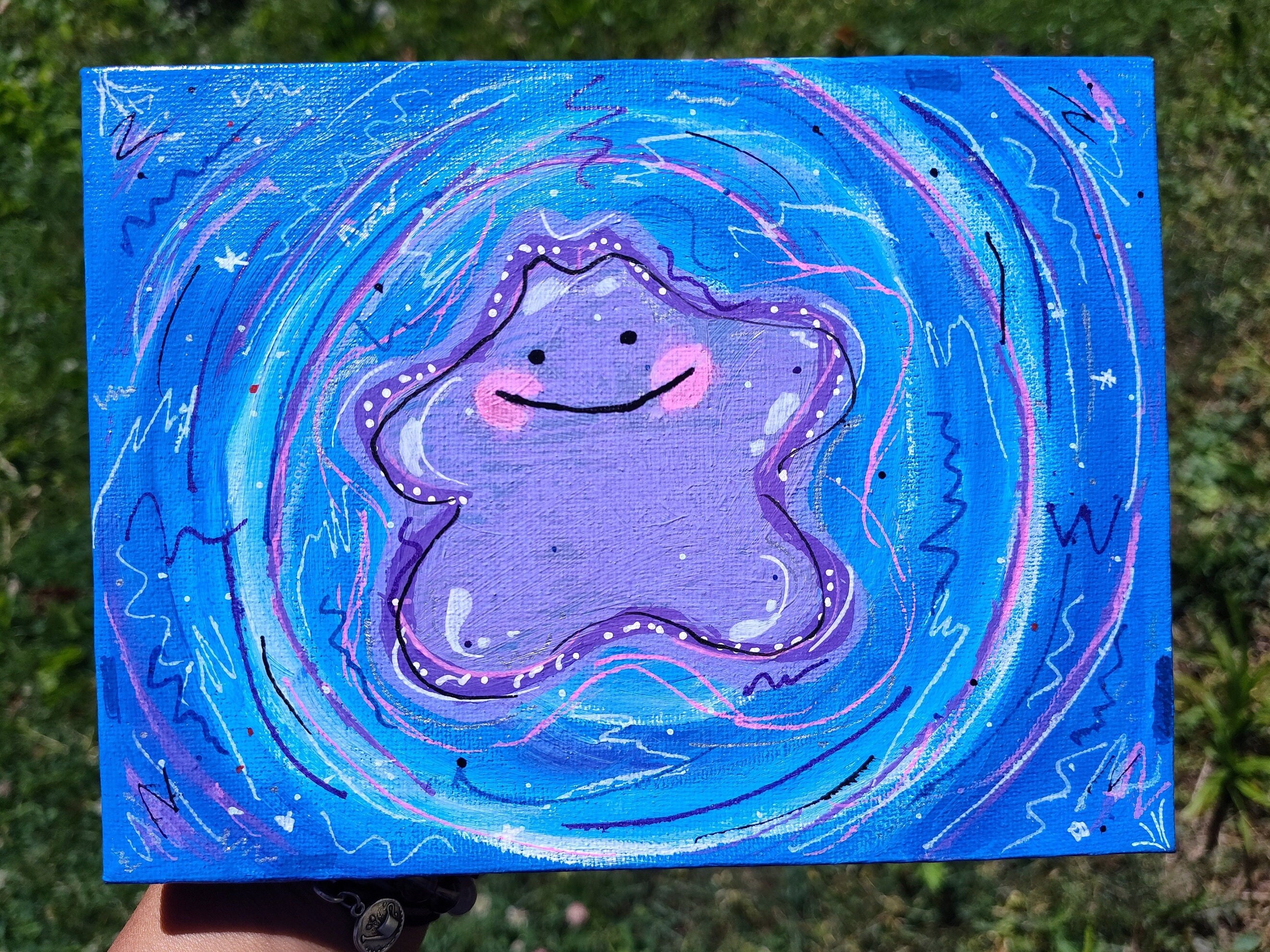 DITTO Pokemon Original Art - Etsy