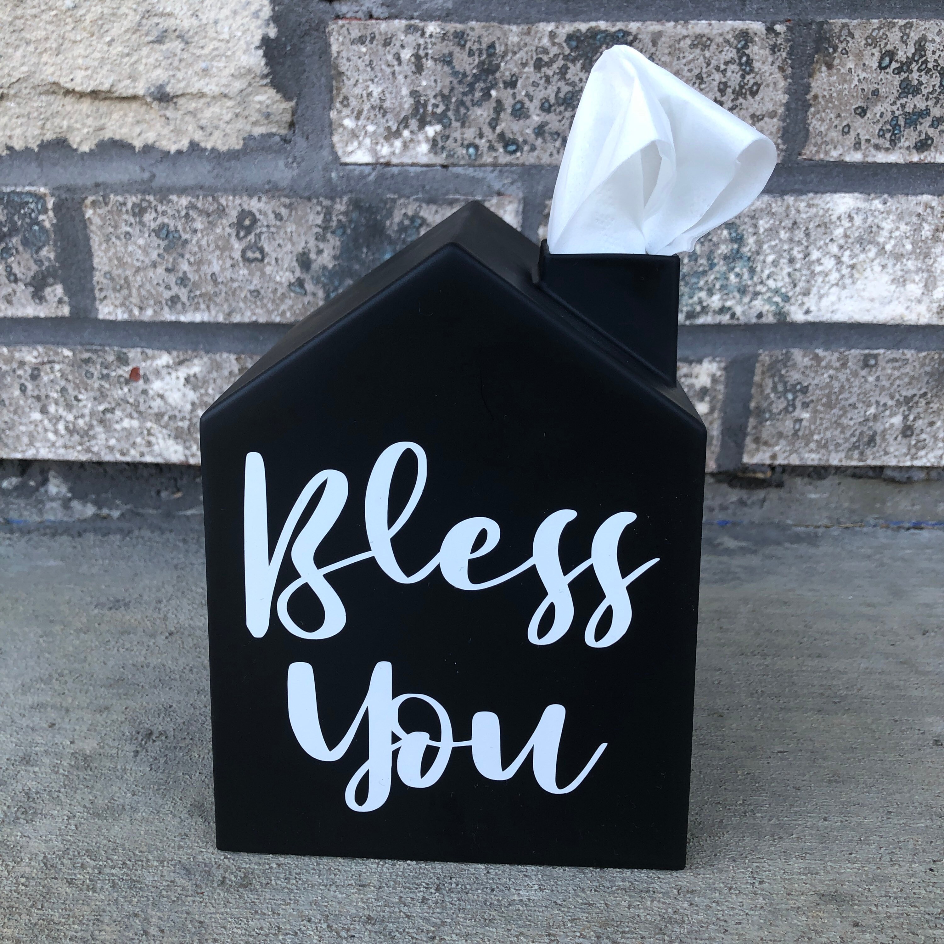 Bless You Tissue Box Cover Custom Made - Etsy