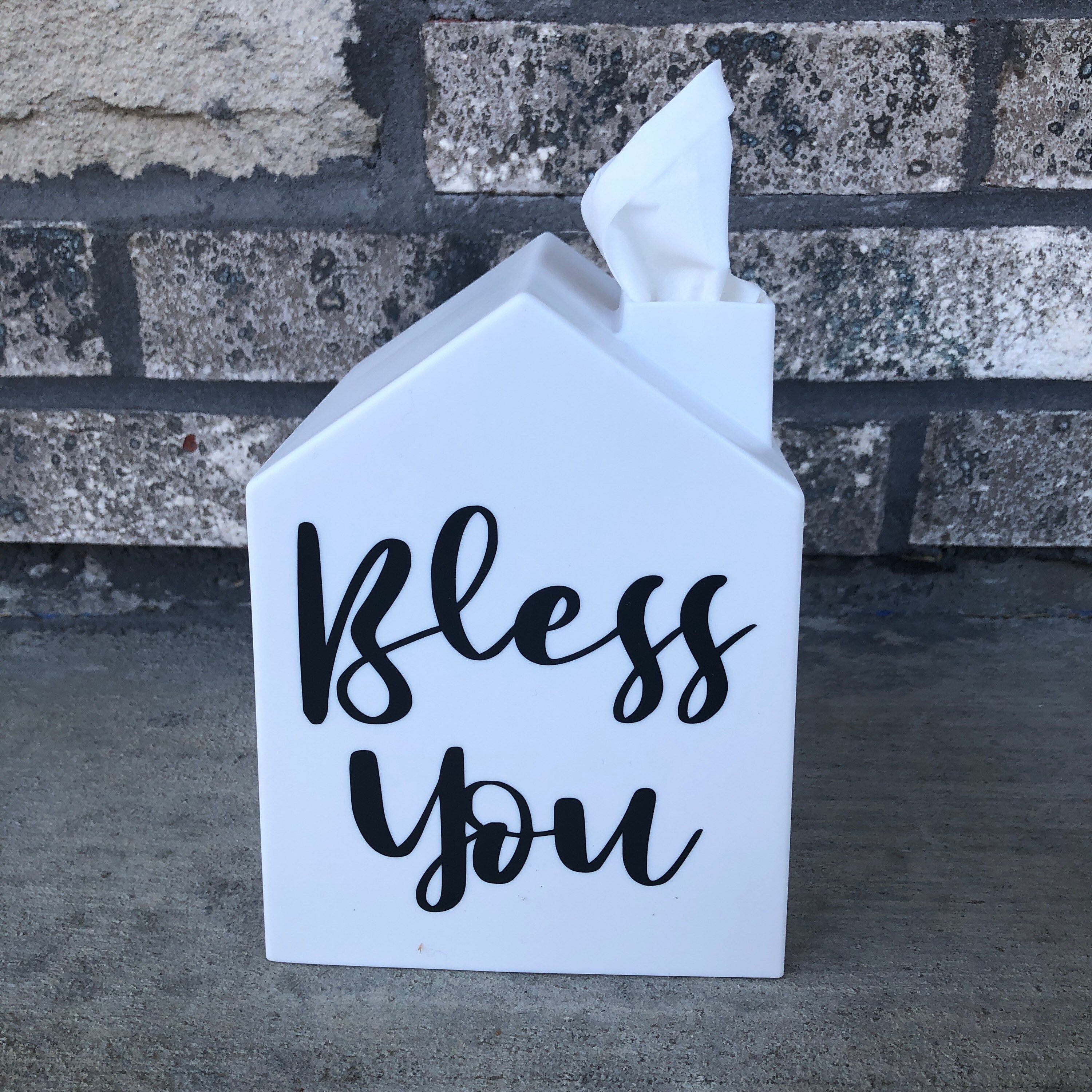 Bless You Tissue Box Cover Custom Made - Etsy