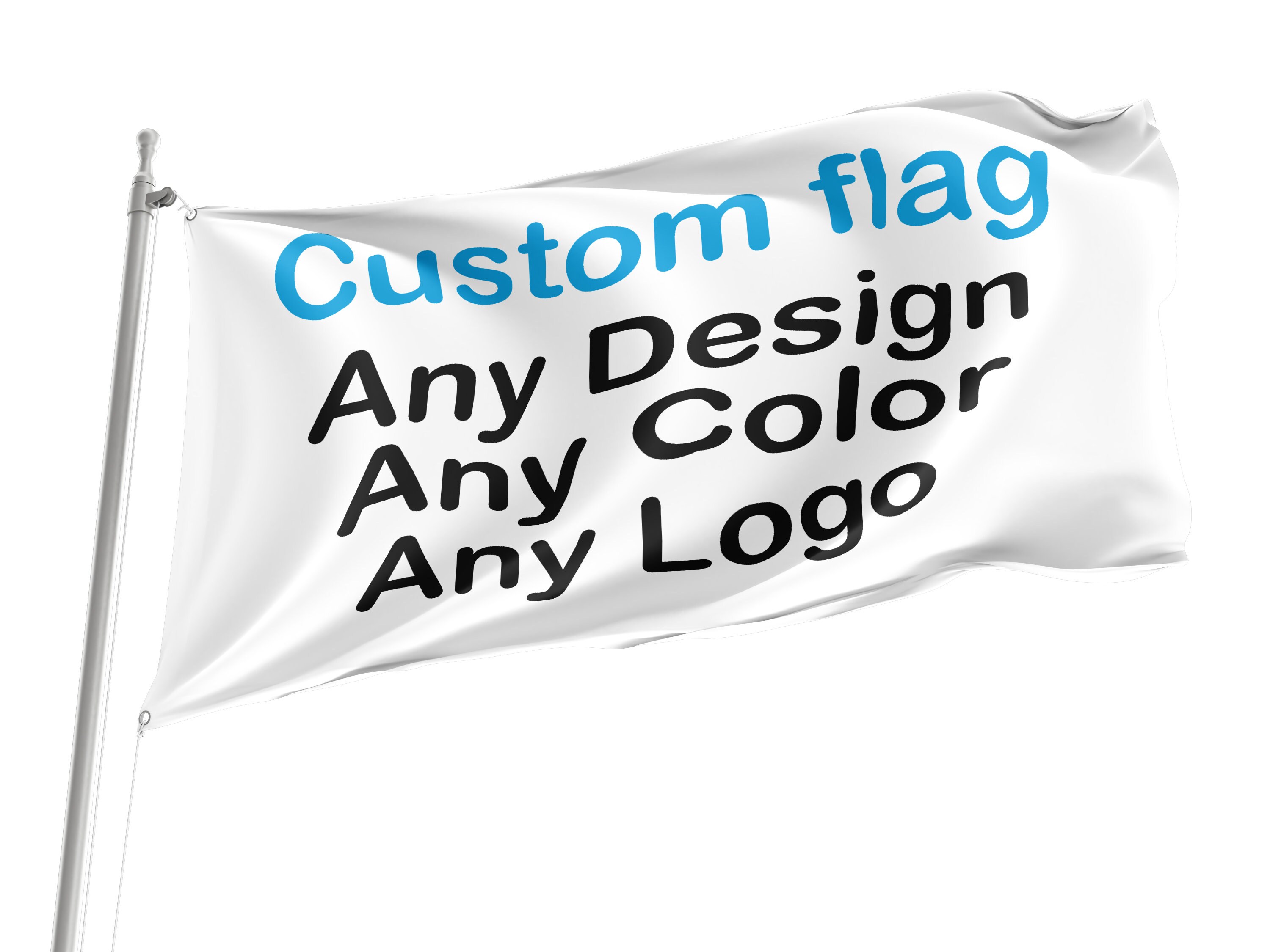Custom Outdoor Flag, Flag Any Size, Flags Garden, Custom Your Own Logo ...