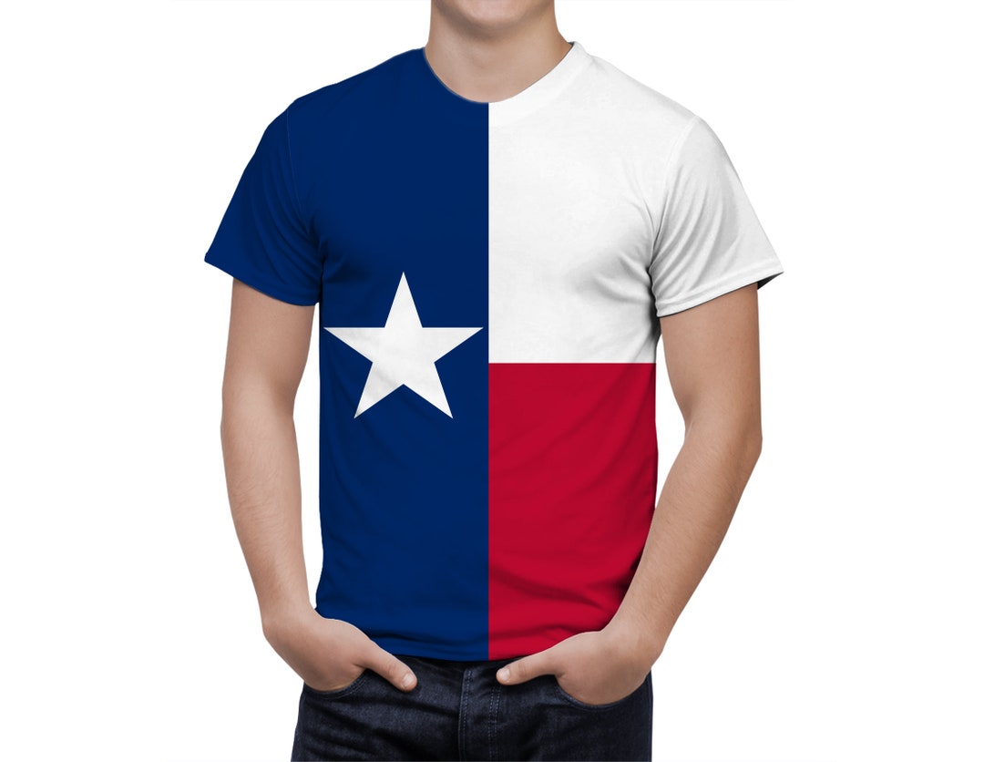 Texas Flag T-shirt: Patriotic USA State Pride Unisex Tee - Etsy