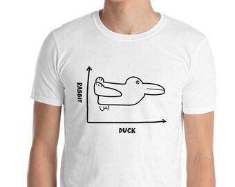 Rabbit Duck T Shirt - Etsy