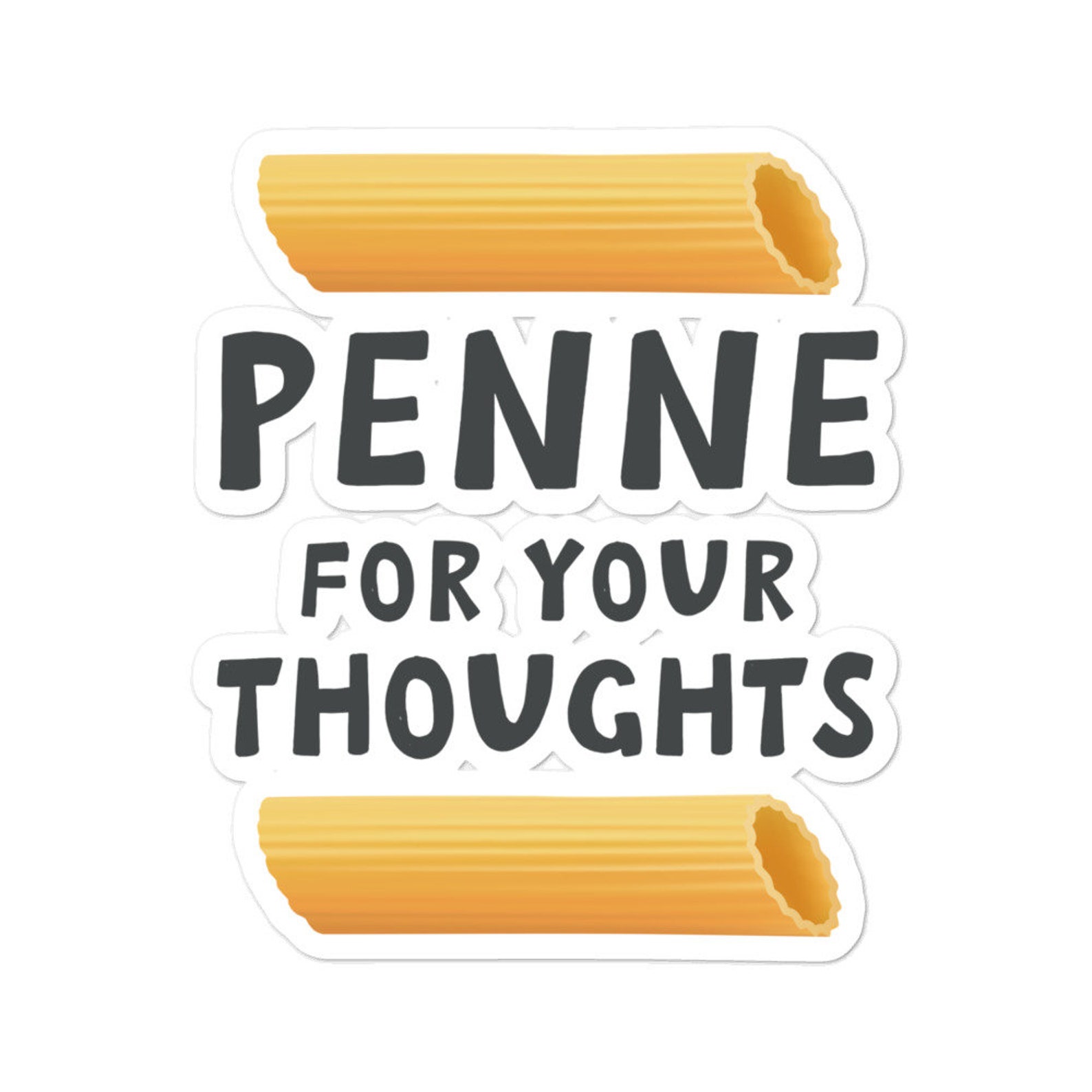 Funny Pasta Food Pun Stickers - Etsy