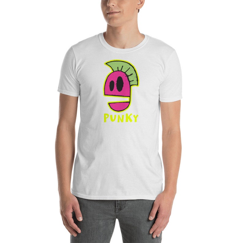 Punky Punk Rock T-shirt - Etsy