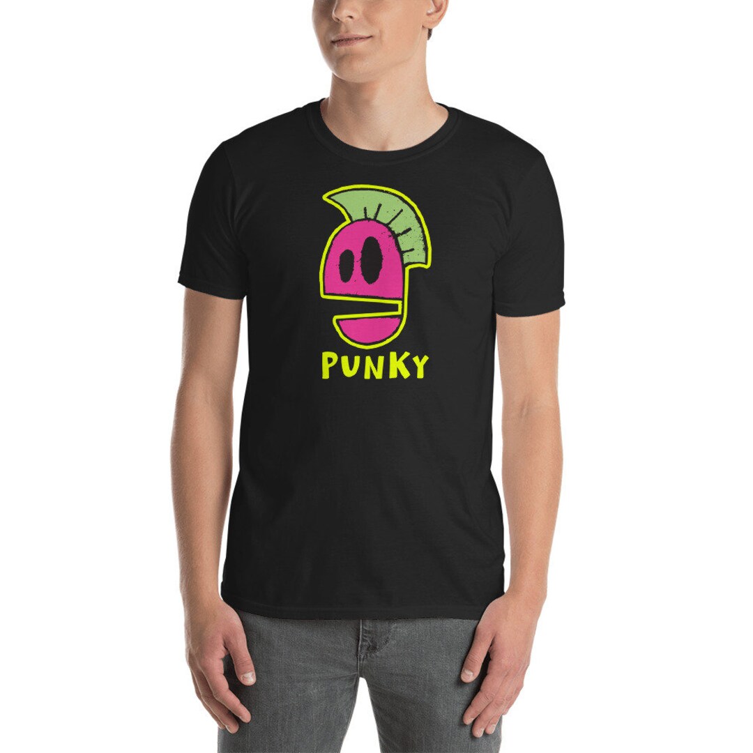 Punky Punk Rock T-shirt - Etsy