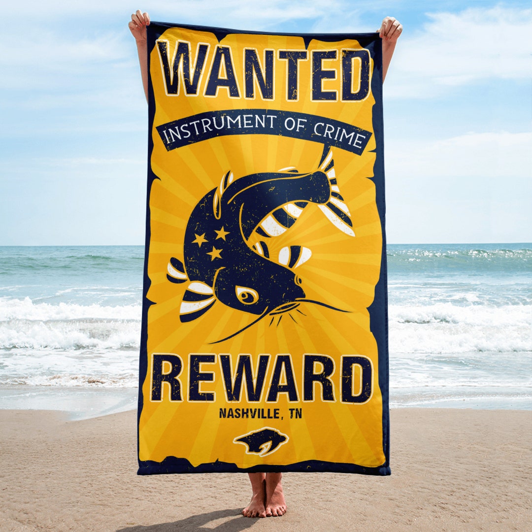 Wanted Catfish Instrument of Crime Nashville Predators Hockey Funny ...