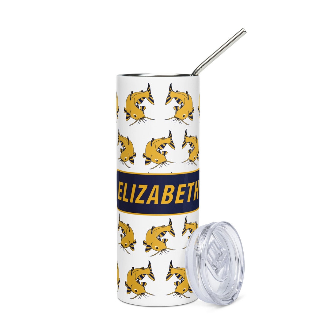 Personalize - Nashville Predators Catfish Pattern - 20 Oz Stainless ...