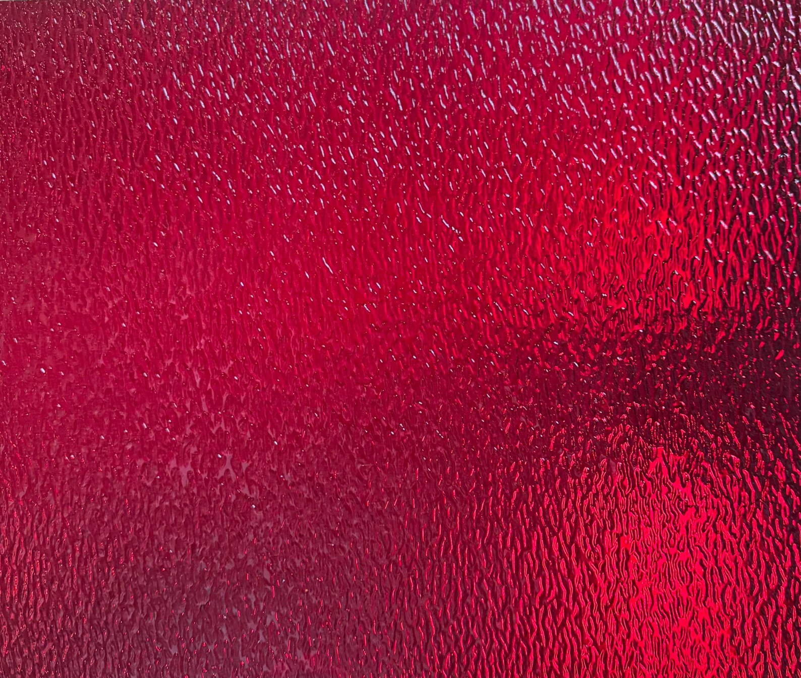 Wissmach Red Cathedral Granite Texture Stained Glass, 10” X 8” - Etsy