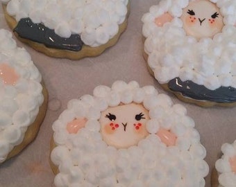 Lamb Cookies | Etsy