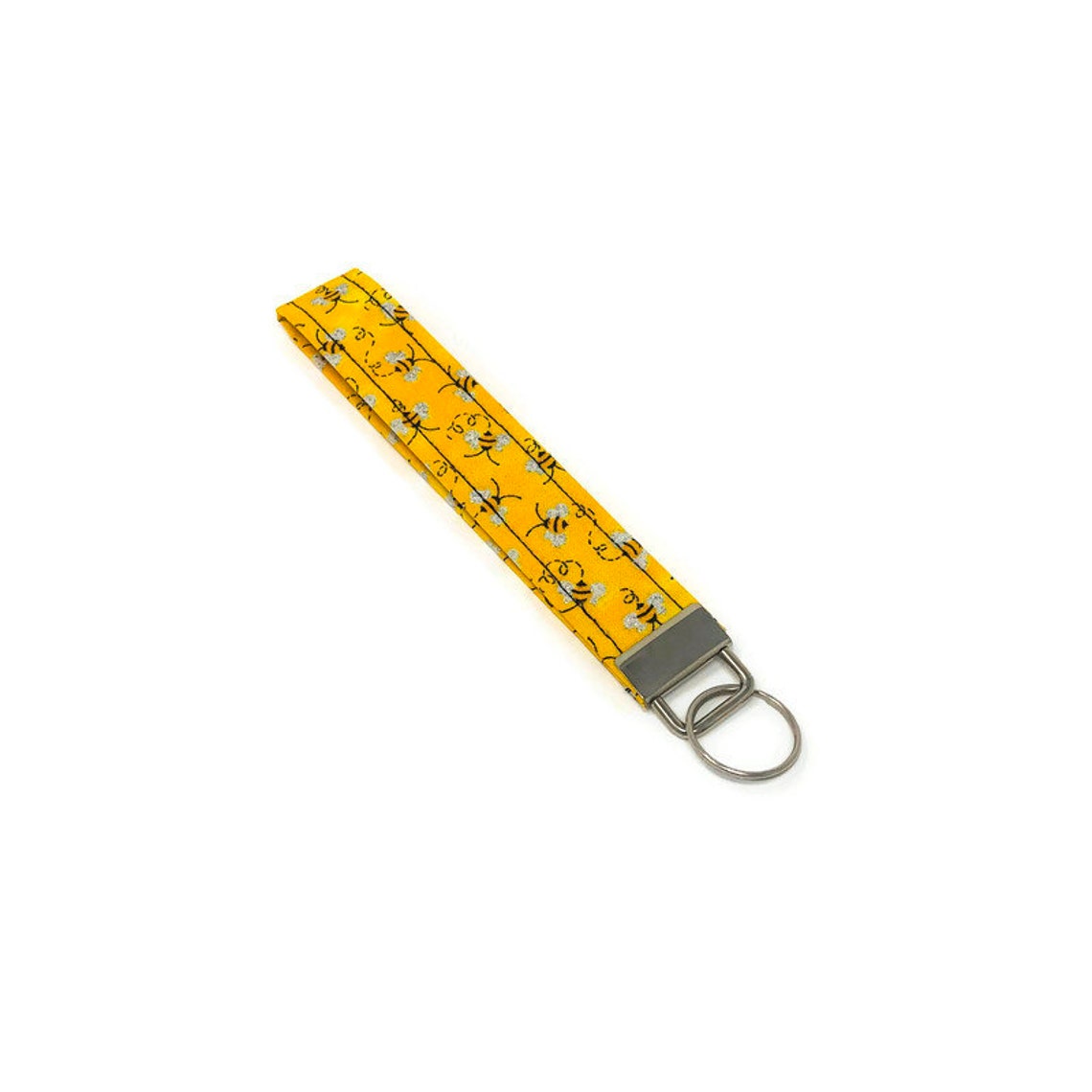 Bumble Bee Key Fob Keychain Wristlet Key Chain Key - Etsy