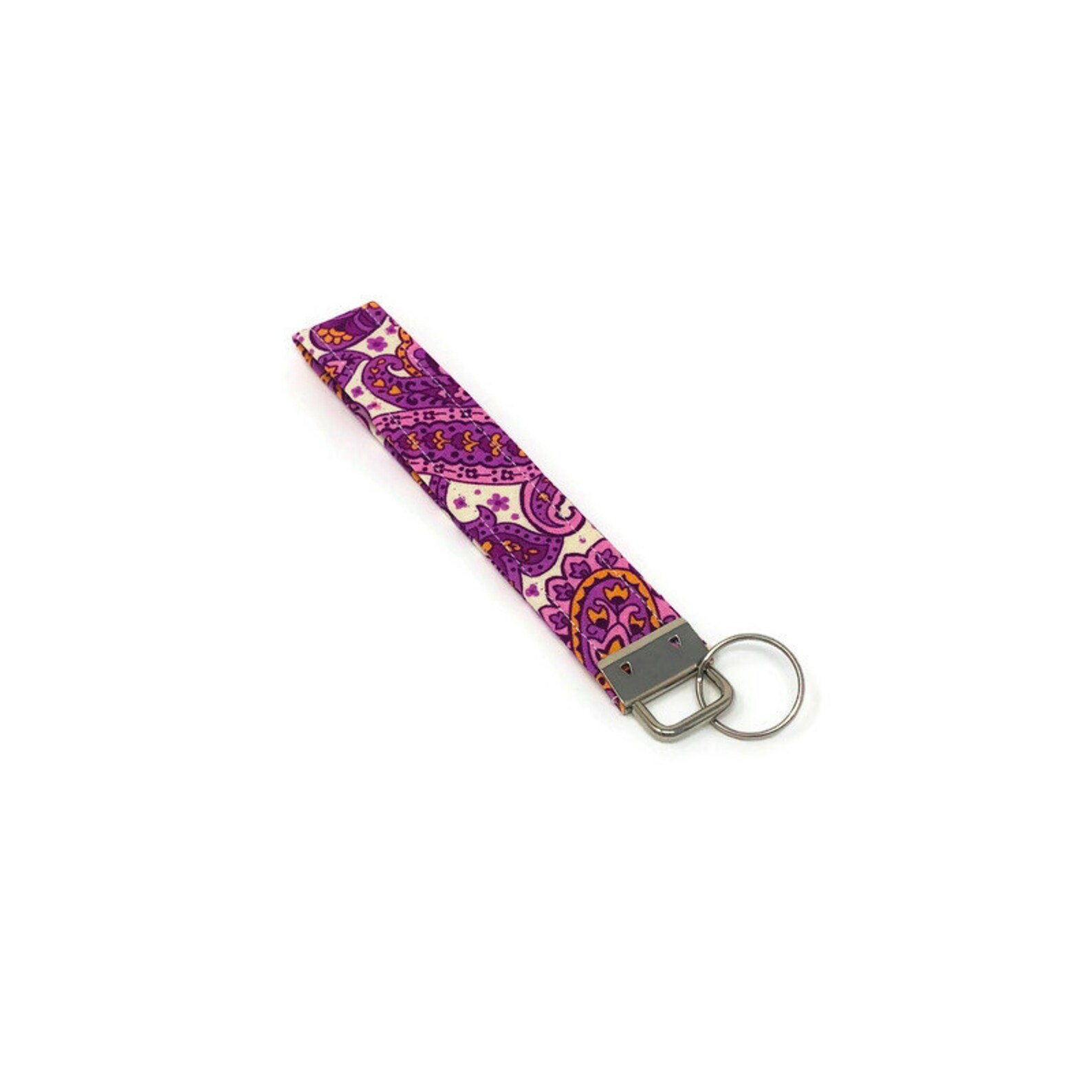 Paisley Colored Key Fob Keychain Wristlet Key Chain Key - Etsy