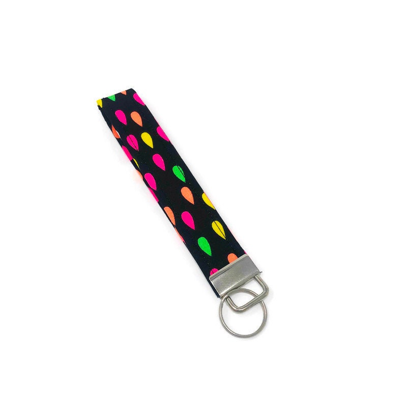 Multi-color Key Fob Keychain Wristlet Key Chain Key - Etsy
