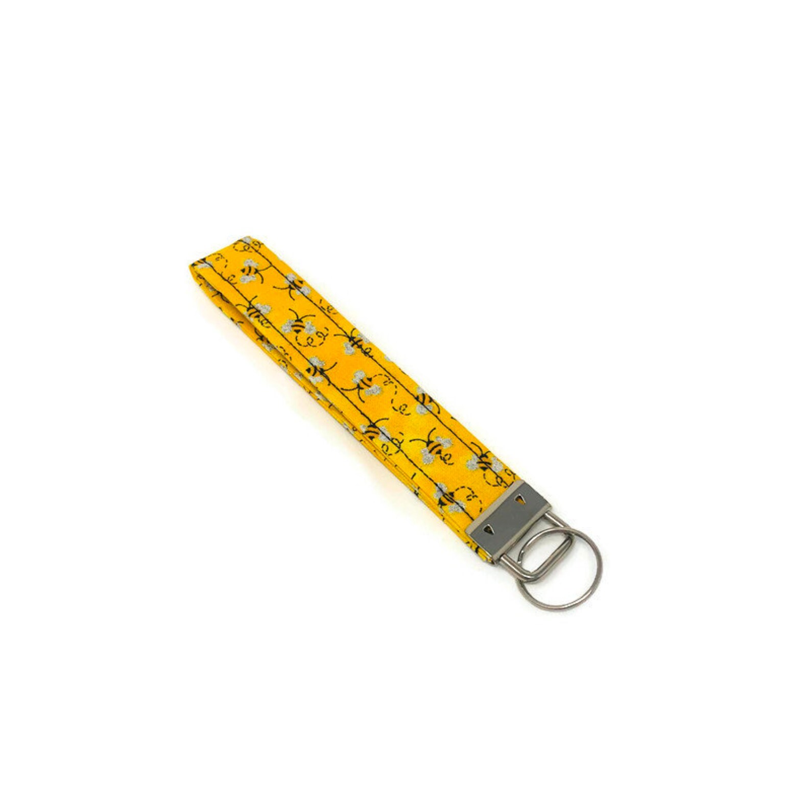 Bumble Bee, Key Fob, Keychain, Wristlet, Key Chain, Key Lanyard, Wrist ...