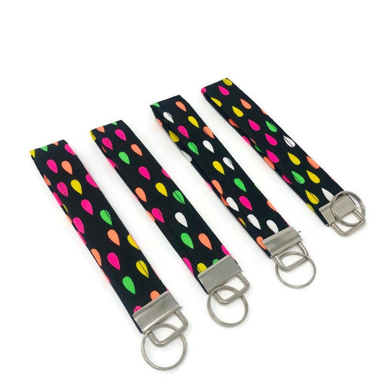 Multi-color Key Fob, Keychain, Wristlet, Key Chain, Key Lanyard, Wrist ...