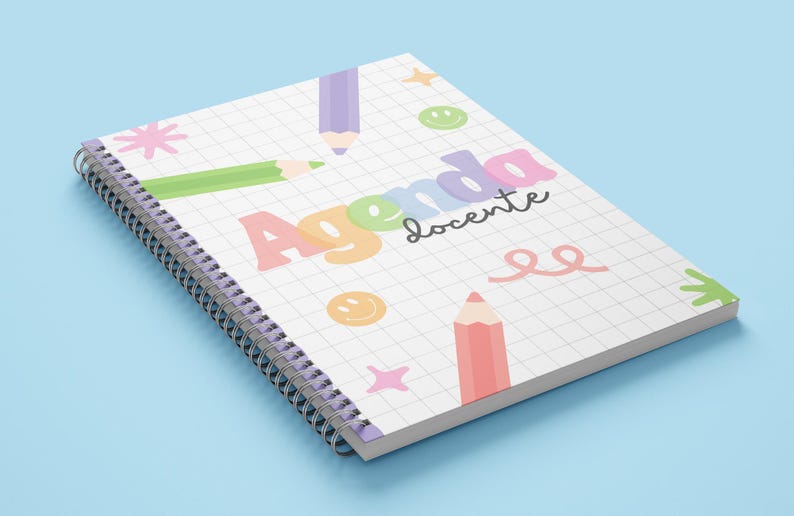 Agenda Docente Editable 2025 | Planner para Profesores | Archivo ...