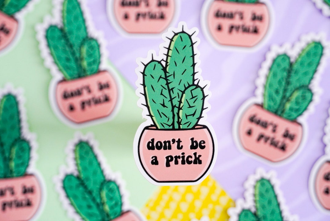 Cactus Sticker, Succulent Sticker, Plant Lover, Plant Sticker, Plant ...