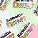 Normalize Therapy, Therapy Sticker, Mental Health, Mental Health ...