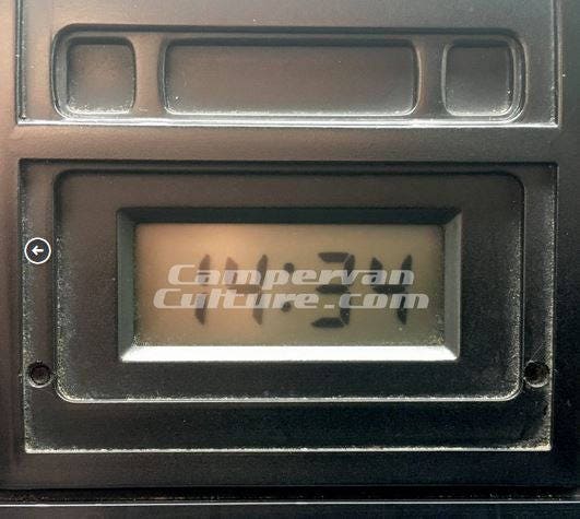 VW Vanagon Digital Clock Replacement Screen - Etsy