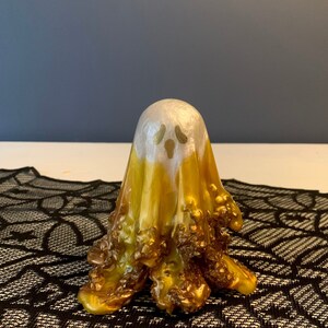 Cute Halloween Resin Ghosts Décor white Ghost, Black Ghost, Gold Ghost ...