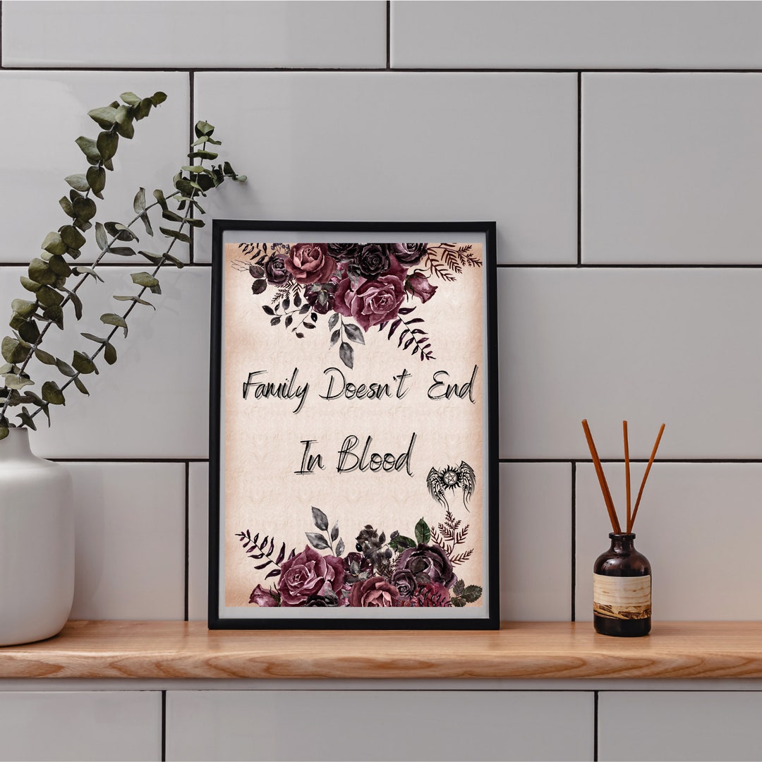 Supernatural Printable Art - Instant Download - Etsy