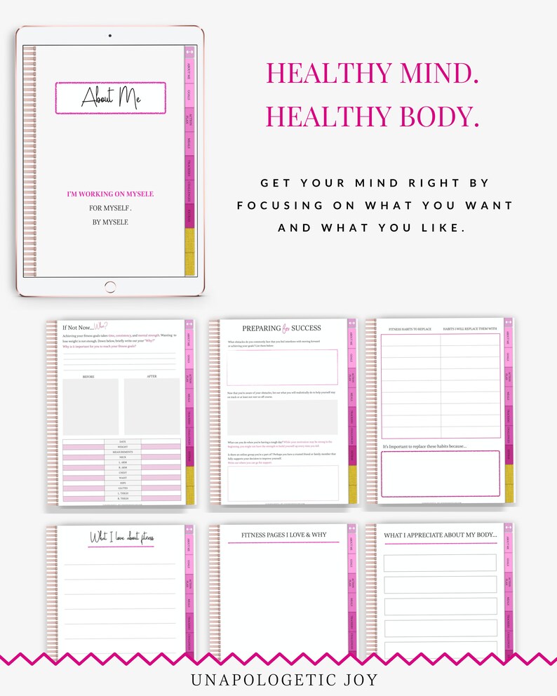 Goodnotes Workout Template Free