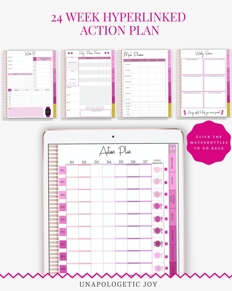 Goodnotes Workout Template Free