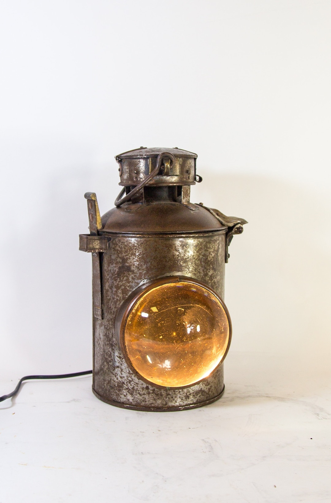Antique Signal Lamp | Industrial Design | Early 20th Century - Etsy