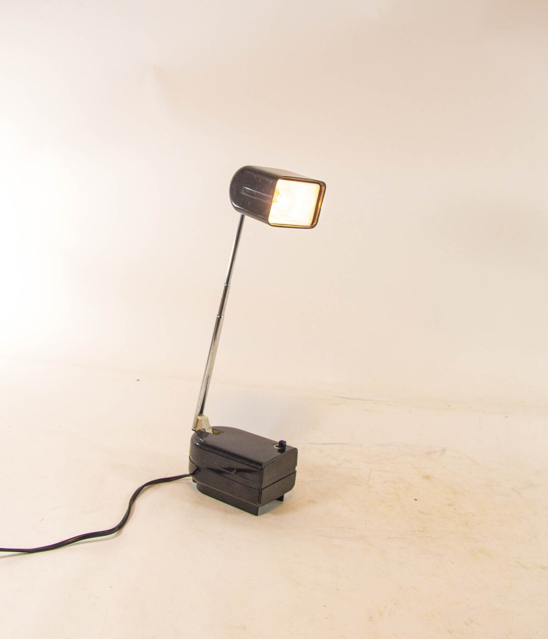 Vintage Articulated Telescope Lamp | 3-way Adjustable | 45cm Max Height ...