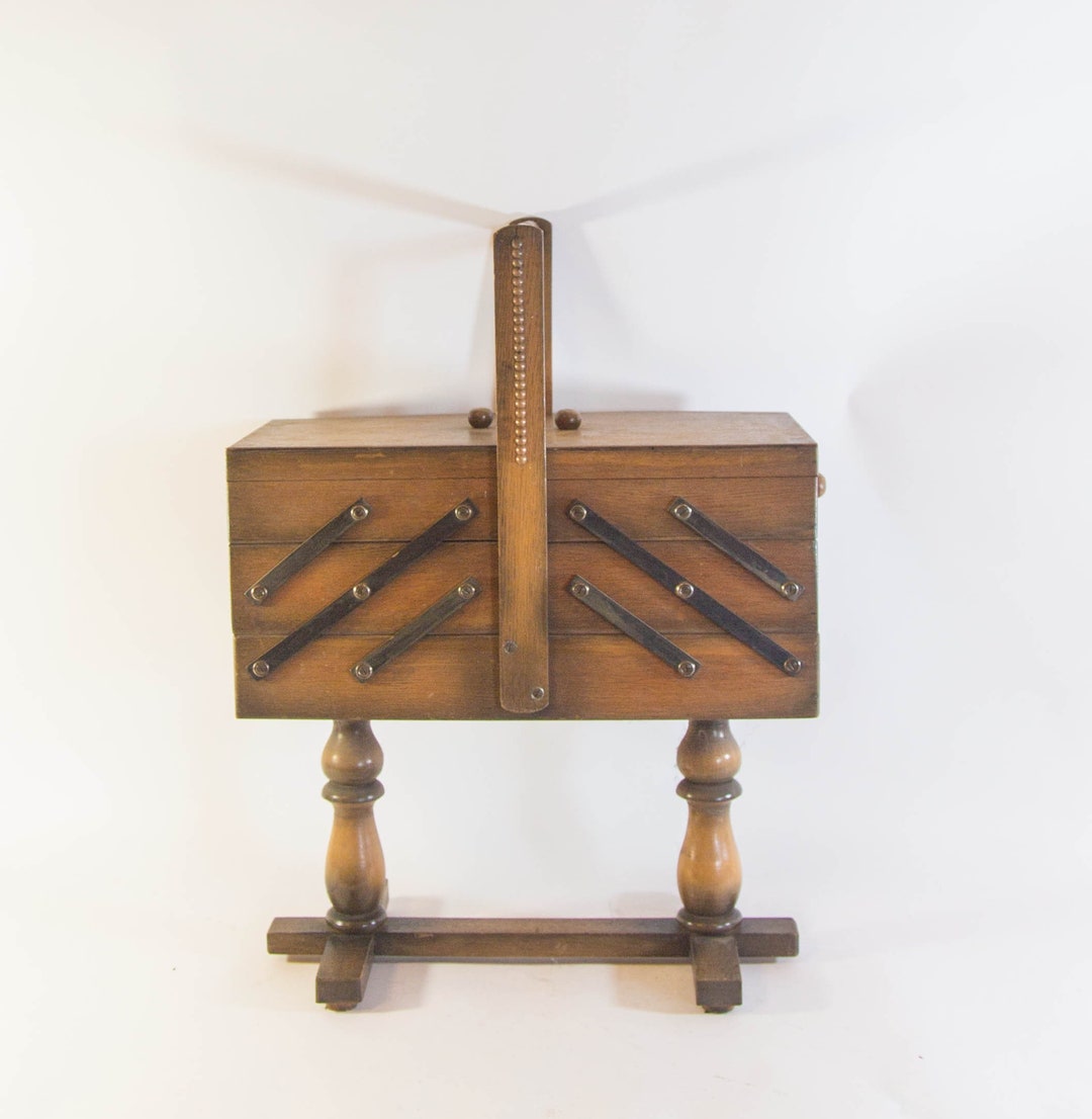 Antique Sewing Cabinet | Hinged Drawers | Cabinet for Haberdashery ...
