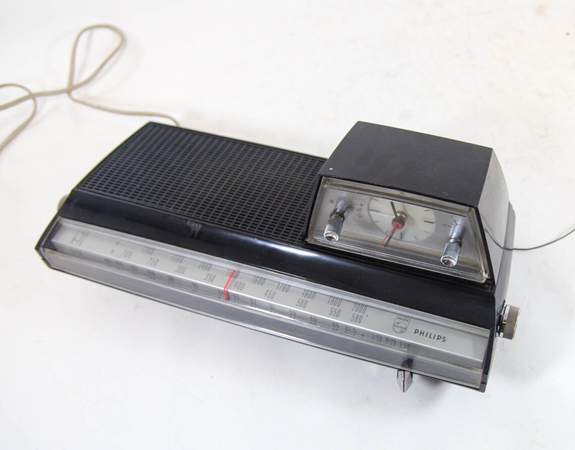Space-age alarm clock Philips 22 RS 274 Analogue clock | Etsy
