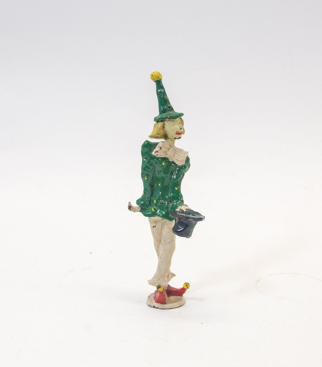 Cold Painted Bronze | Clown Statue | Vintage 30's - Etsy