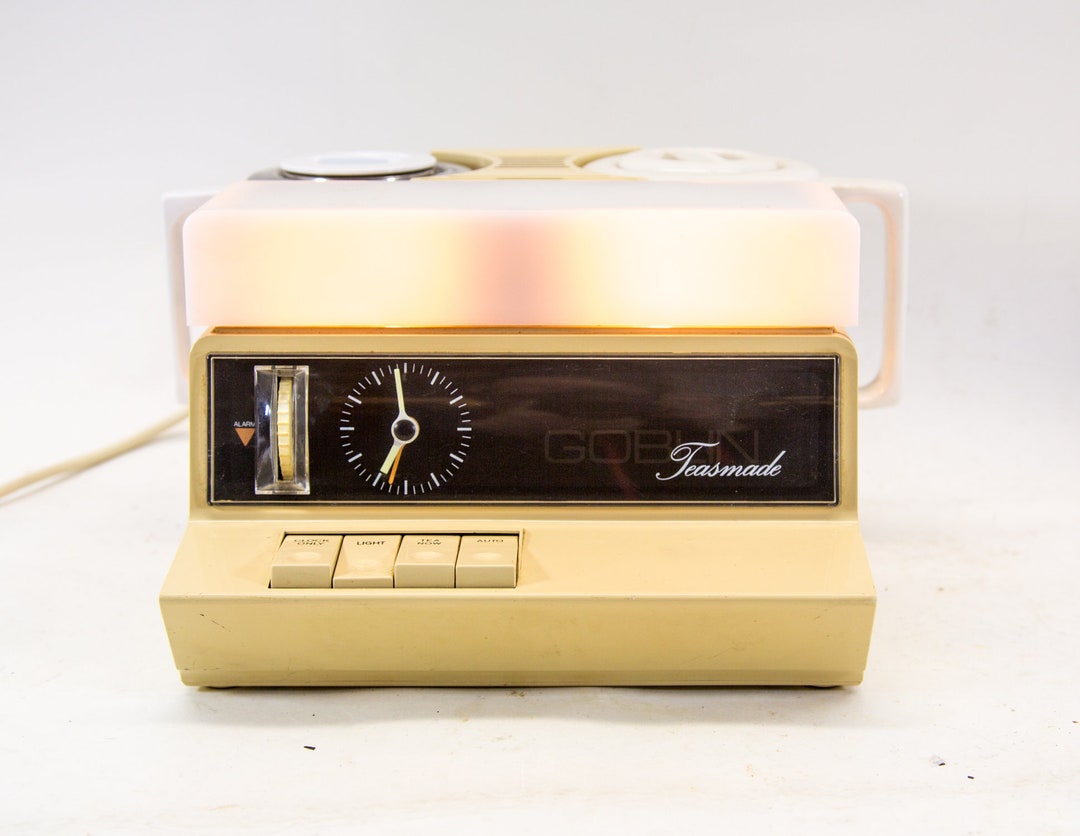 Goblin Teasmade Alarm Clock Tea Maker Vintage 70's - Etsy UK