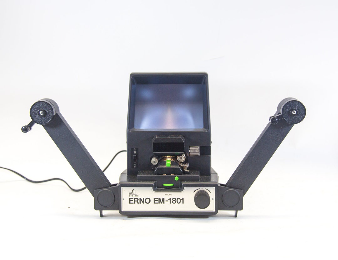 Erno EM-1801 Editor Viewer Video Splicer Boxed With Motorized Spools ...