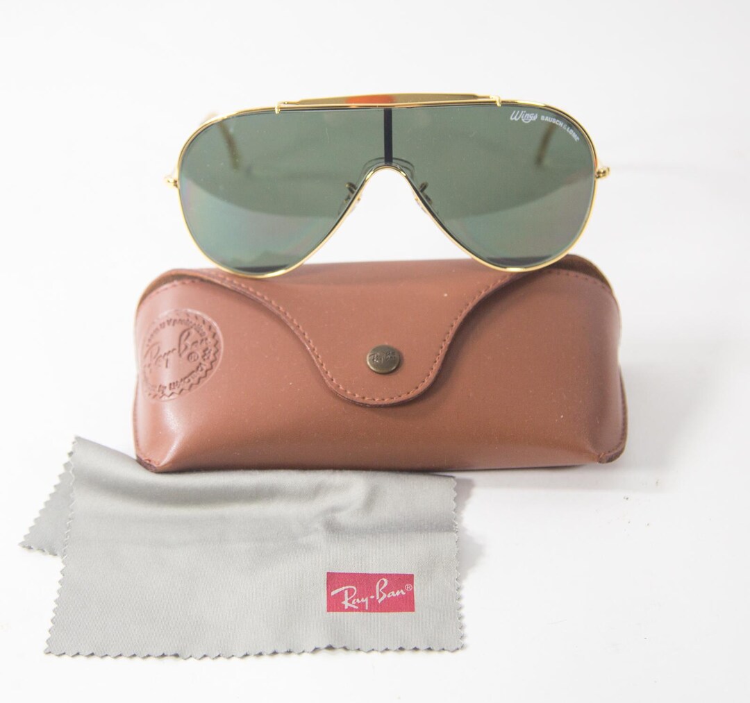 Ray Ban Wings | G15 Green Single Lense | Bausch & Lomb | MINT ...