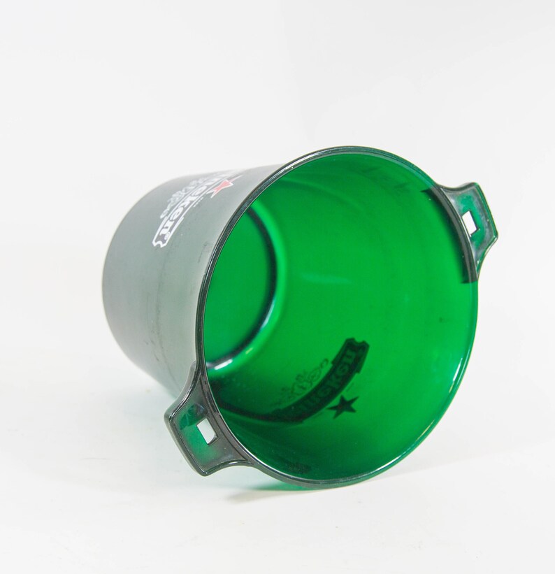 Heineken Beer Cooler Green Transparent Acrylic Vintage | Etsy