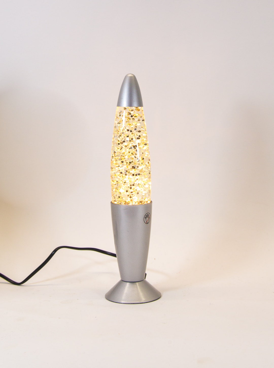 Glittering Lava Lamp | Rocket Shape | Vintage 90's - Etsy