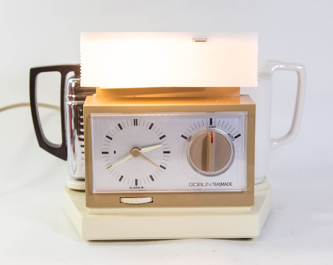 Goblin Teasmade Alarm Clock Tea Maker Vintage 70's - Etsy
