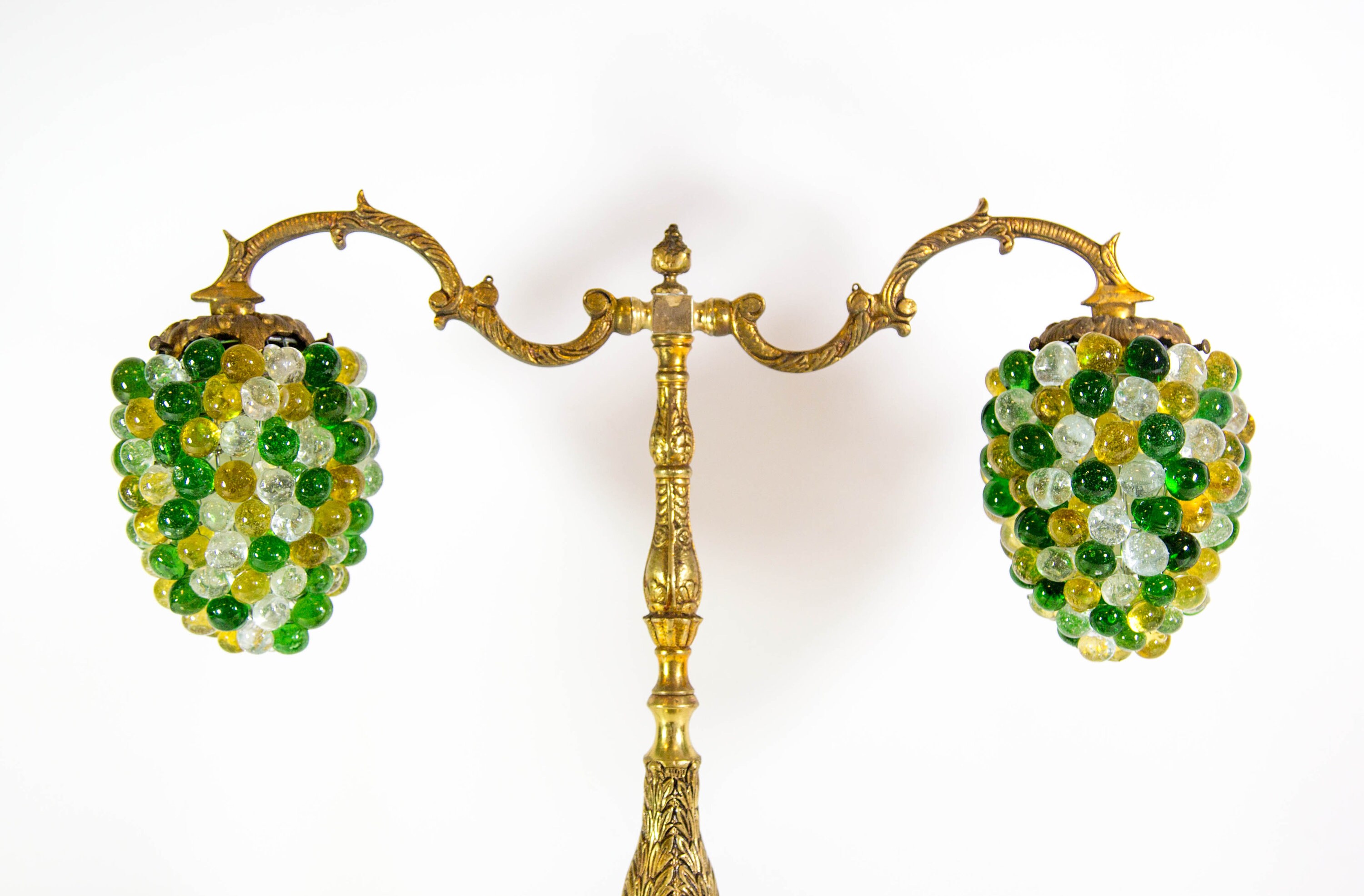 Midcentury Murano Grape Lamp | Hollywood Regency | Vintage 50's - Etsy
