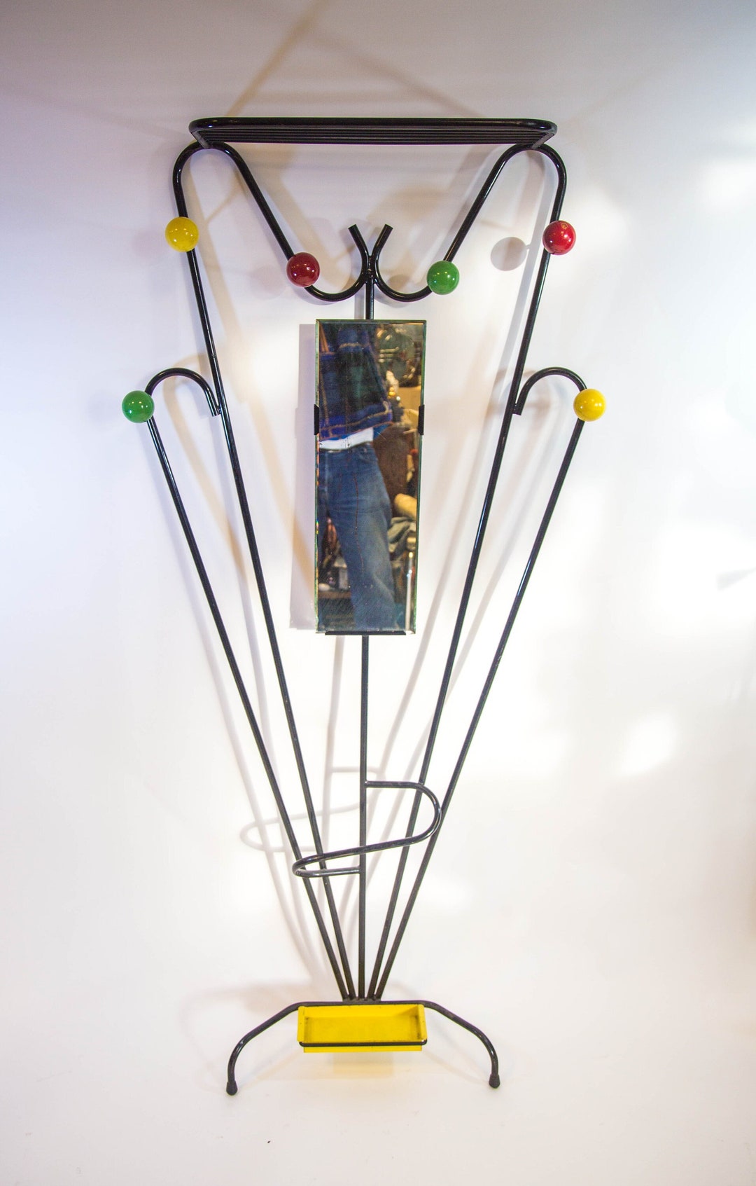 Standing Coat Rack Roger Feraud Atomic Design Vintage - Etsy