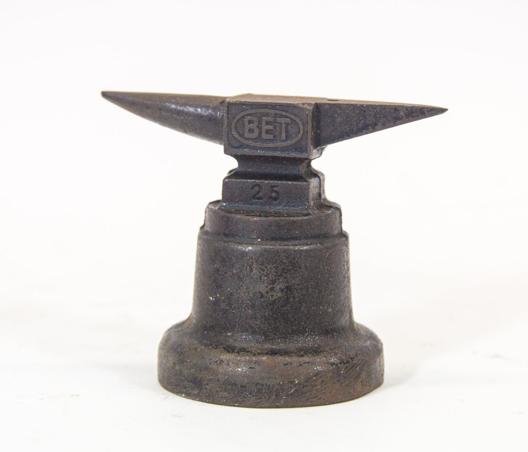 BET 25 | Antique Jewelers Anvil | Cast Iron | Double Horn | Early 20th ...